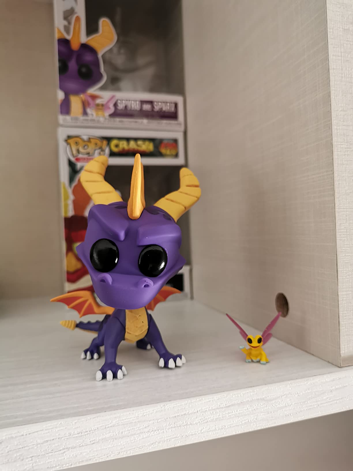 Funko 32763 POP Vinyl: Games: Spyro the Dragon: Spyro and Sparx ...