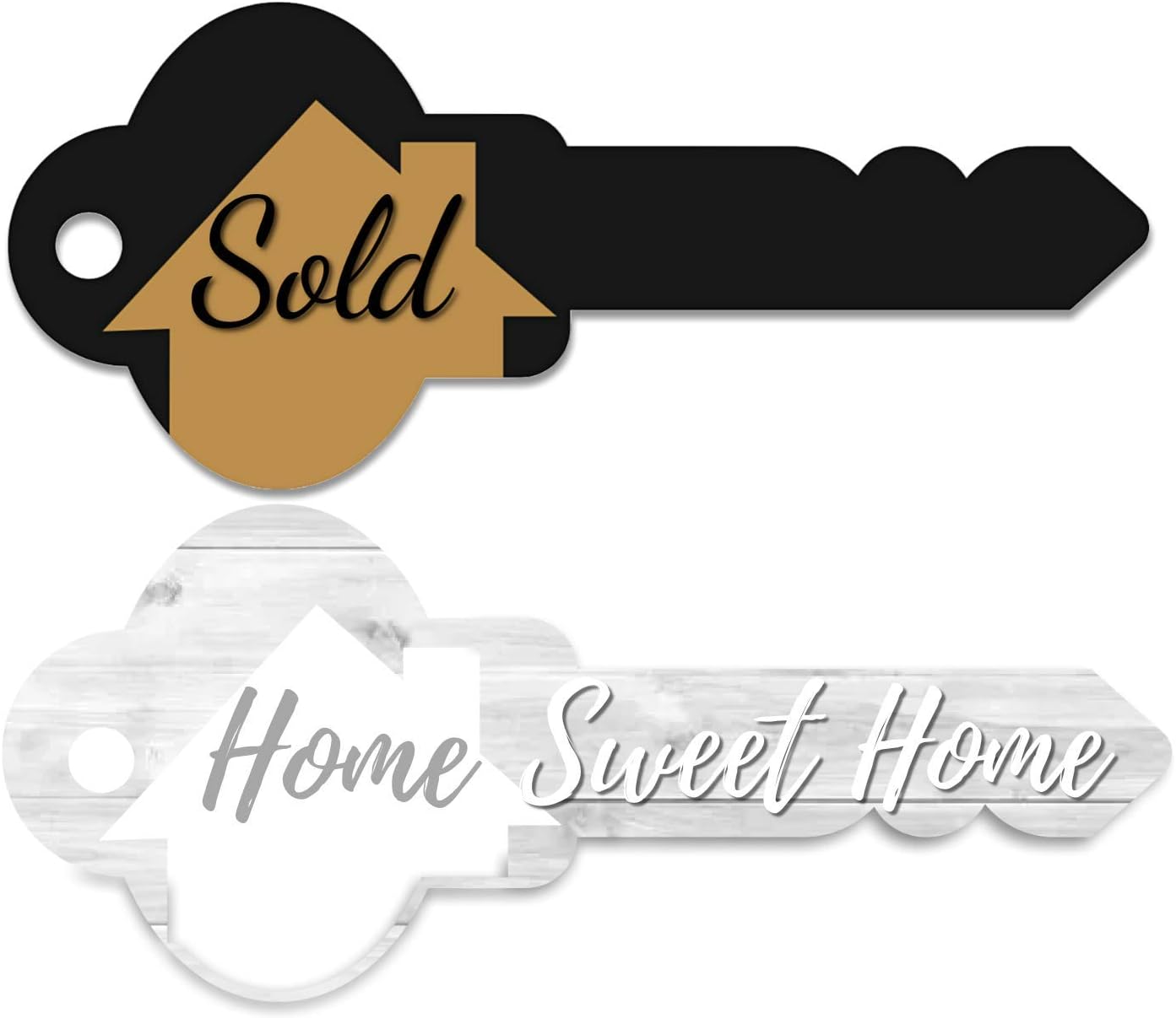 Amazon.com: House Shaped Real Estate Prop Sign Small (17 inch) : Patio ...