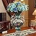 Amazon.com: Vase Ornament Home European-Style Resin Large Flower Vases ...