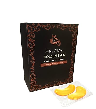Amazon.com : Plum & Bliss Rejuvenating Under Eye Masks, 20 Pairs ...