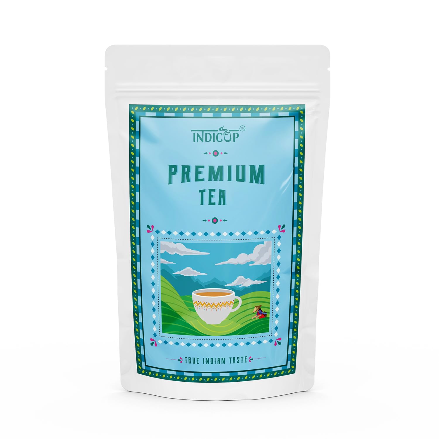 Indicup Premium Leaf Tea (Plain Tea) Assam Tea Chai Patti,Strong Long ...