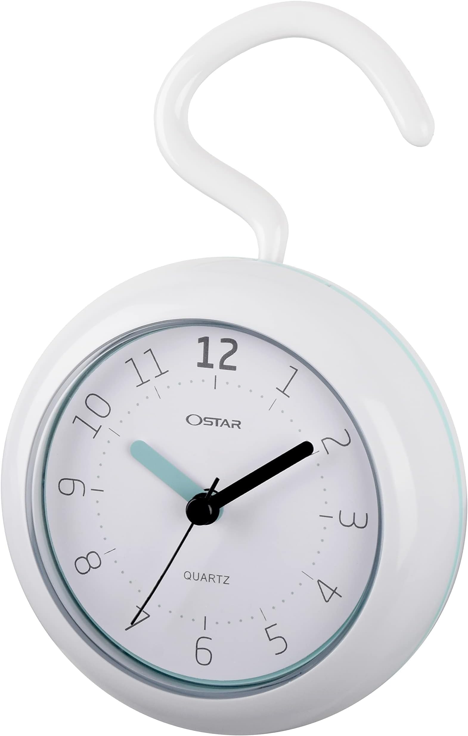 Amazon.com: Cirbic Extra Large Shower Clock with Suction Cups, Date and ...