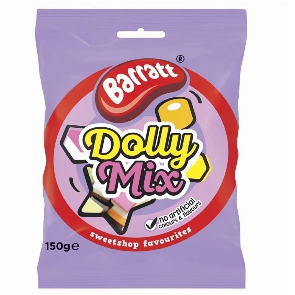 Snapklik.com : Barratt Dolly Mix Multicoloured Candy And Jelly Sweets