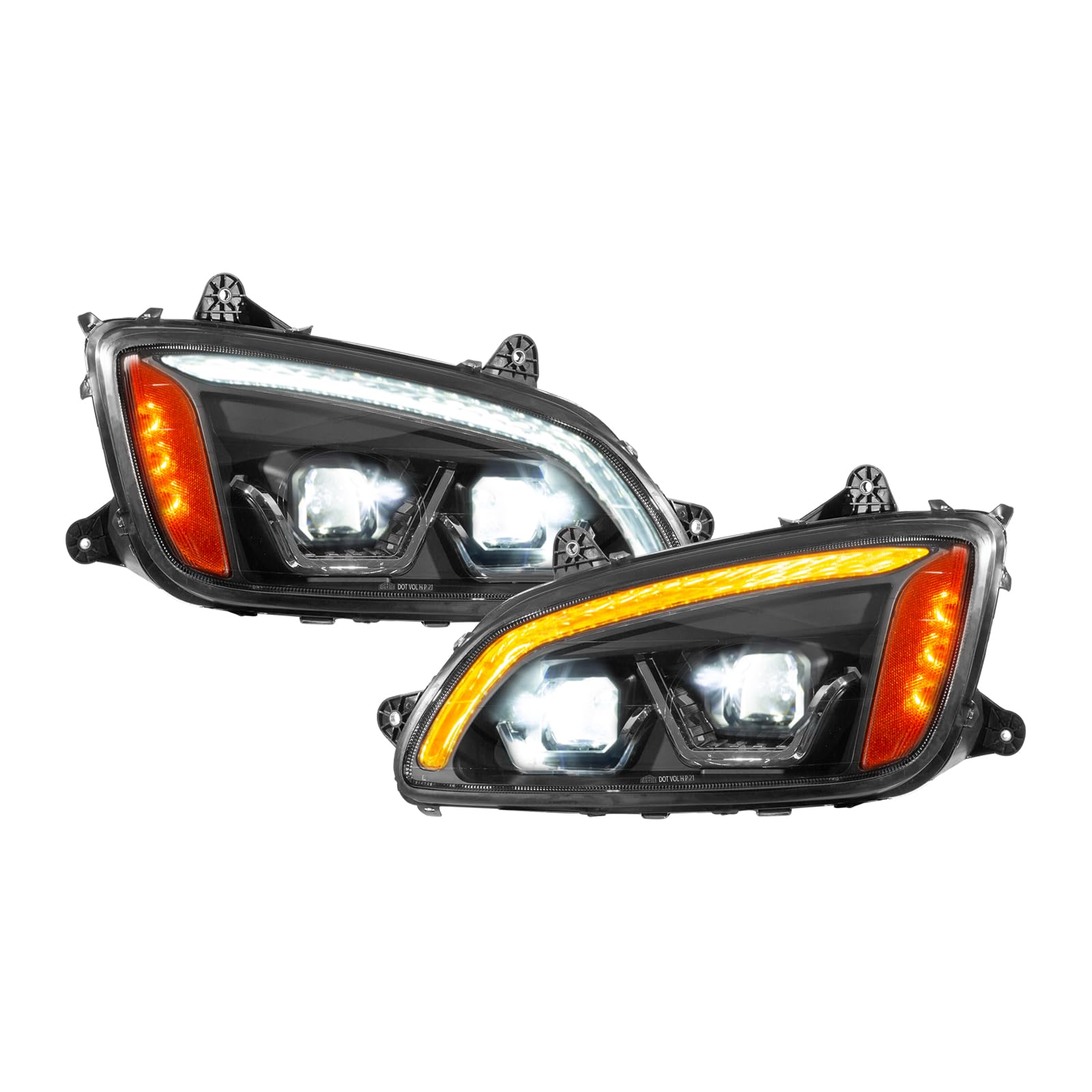 Amazon.com: EVERESTHD Pair Full LED Performance Headlights Fit for ...