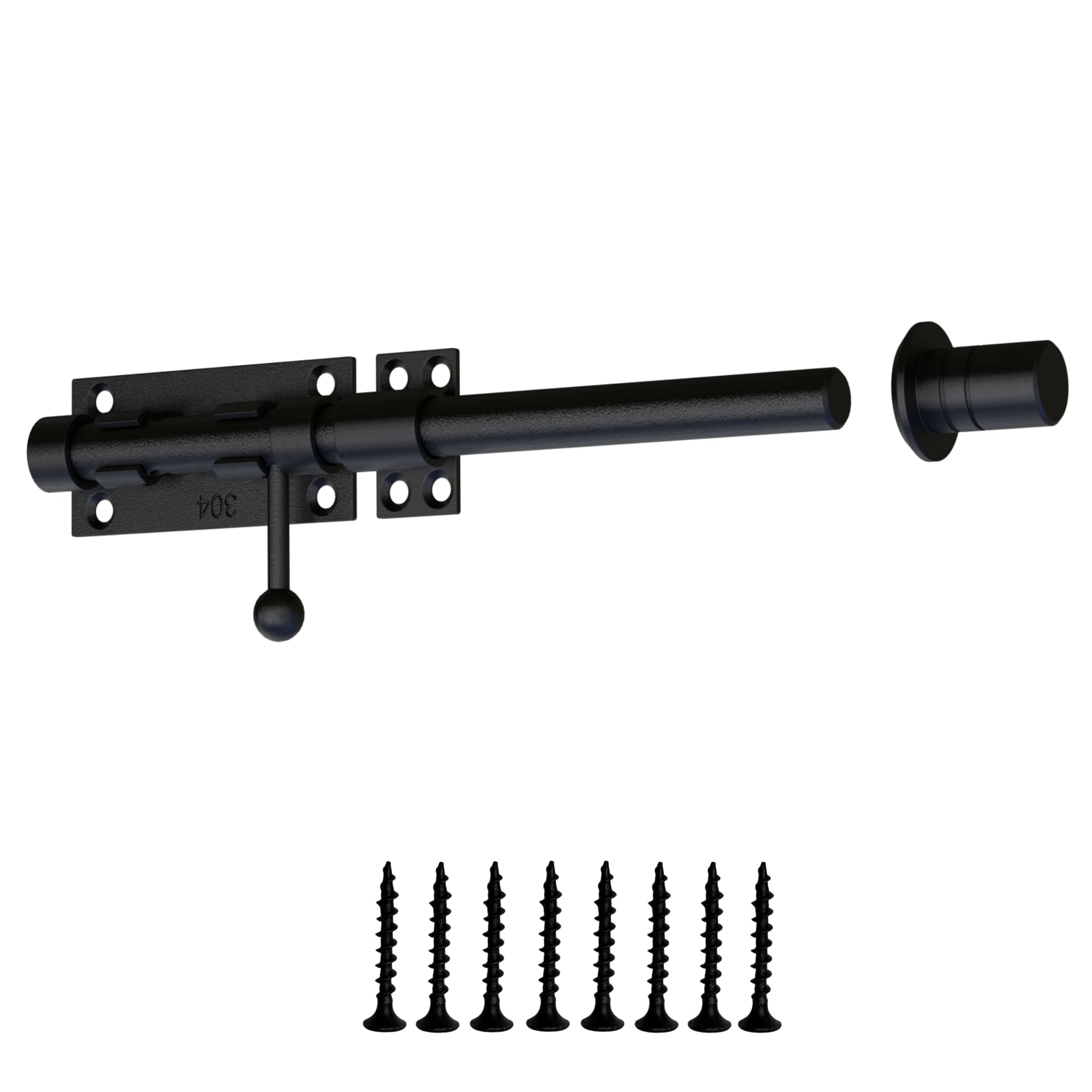 Snapklik.com : Slide Bolt Gate Latch 10-inch 14mm Thick Slide Bolt ...
