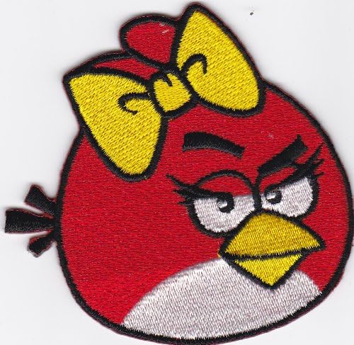 " Angry Birds " Iron On Patch : Amazon.co.uk: Home & Kitchen