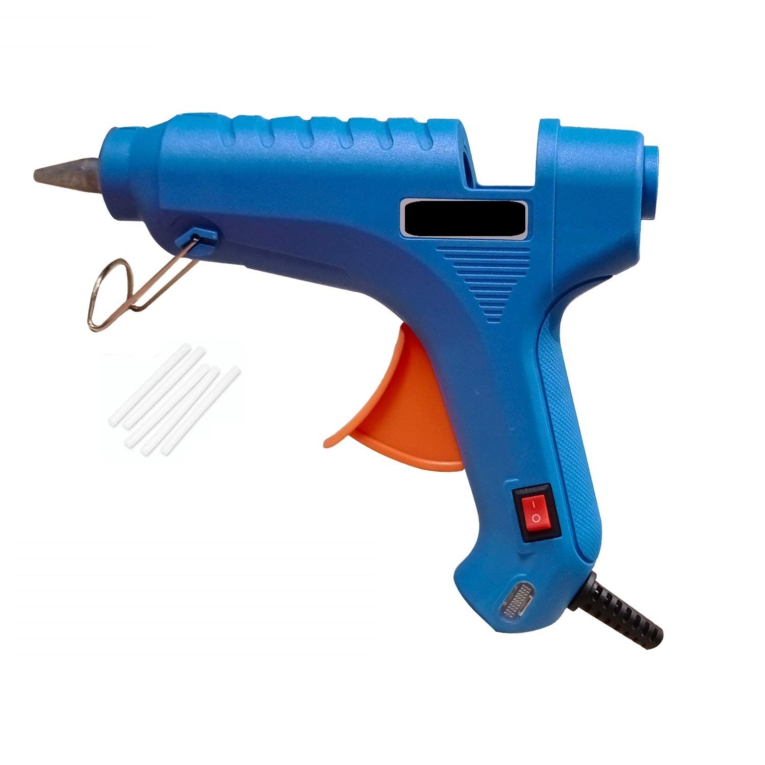 Superme 40W 40 WATT 11MM HOT MELT Glue Gun Blue with ON Off Switch and ...
