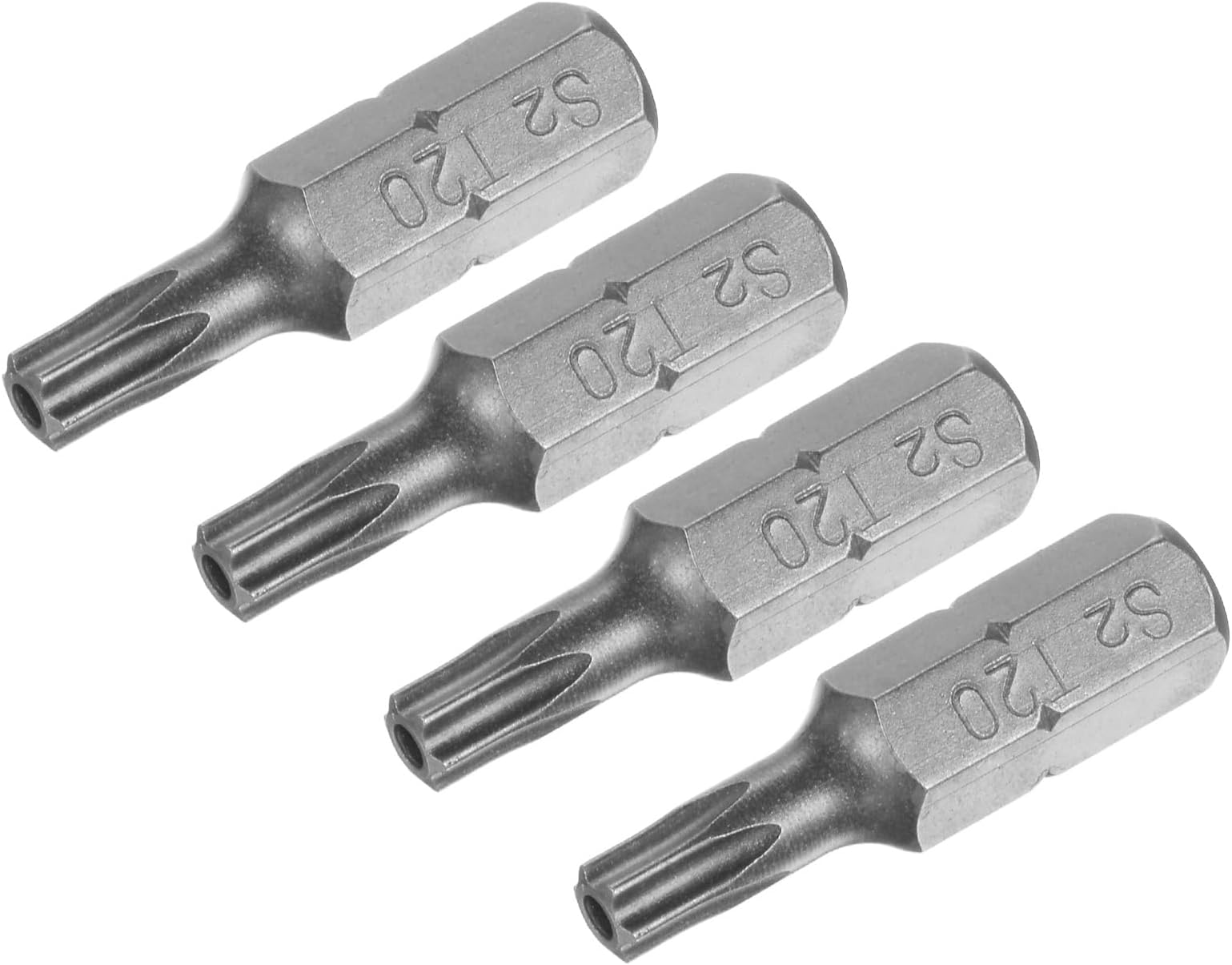 HPHOPE T20 Bits, T20 Torx Bit x 25 mm, 1/4" Hex Shank Screwdriver Bits ...