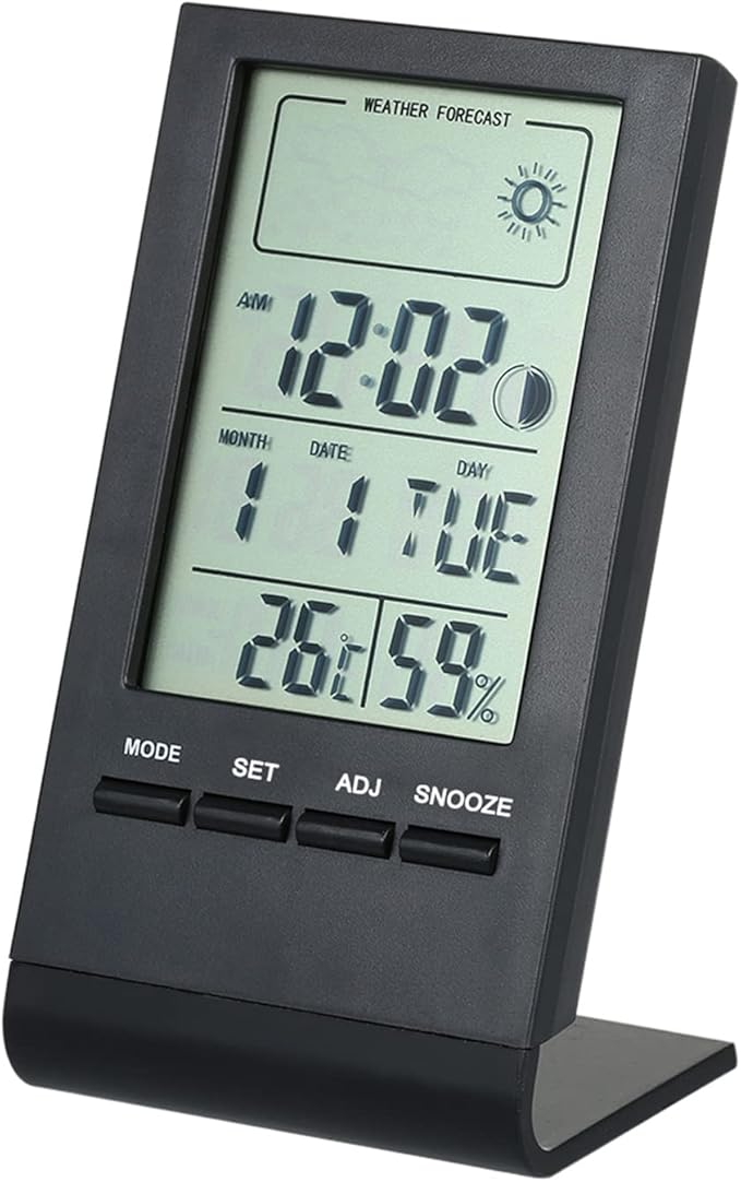 Thermometer Hygrometer,Mini Digital Thermometer Indoor Hygrometer Room ...