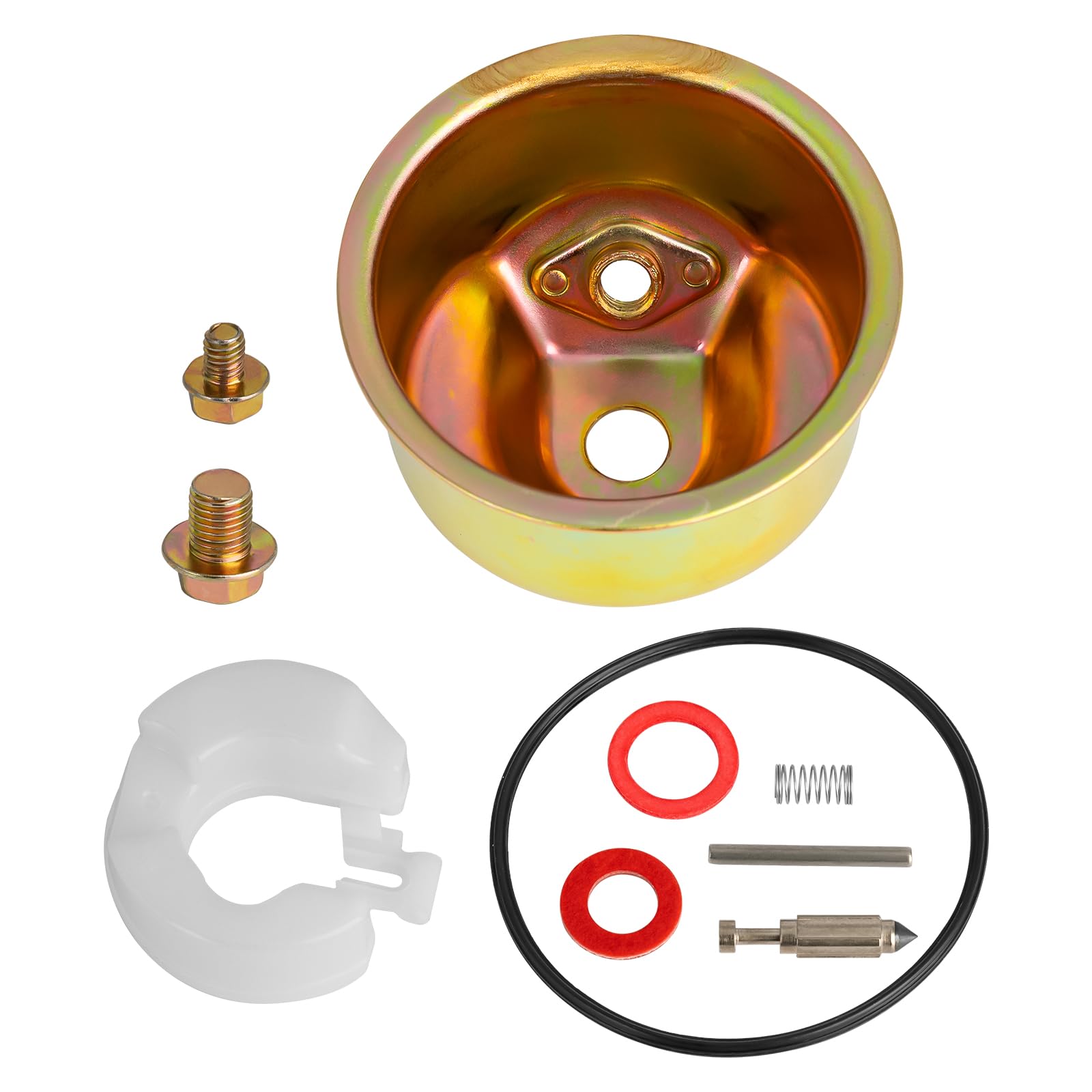 Amazon.com: GX120 Carburetor Float Bowl Chamber Kit, Float Bowl Needle ...
