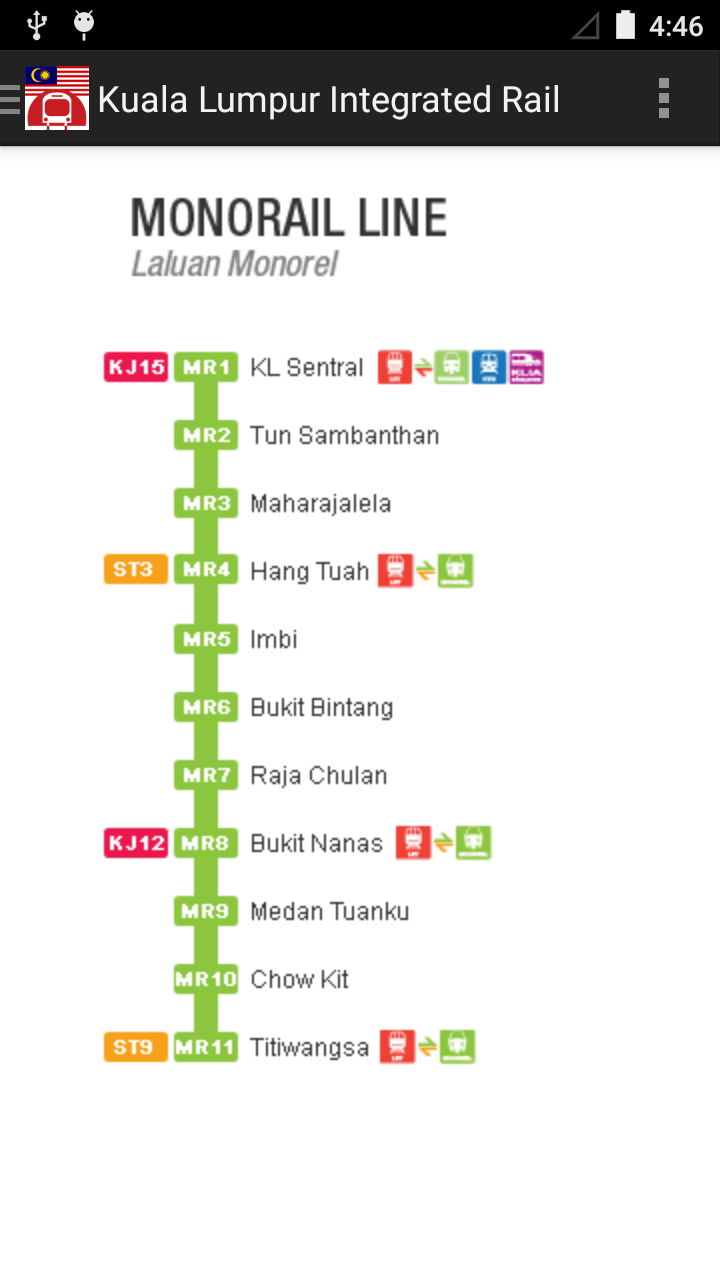 Malaysia Kuala Lumpur Subway Map - App on Amazon Appstore