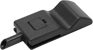 Aramox Door Lock Knob,Front Rear Door Inner Lock Knob Ebony Black ...