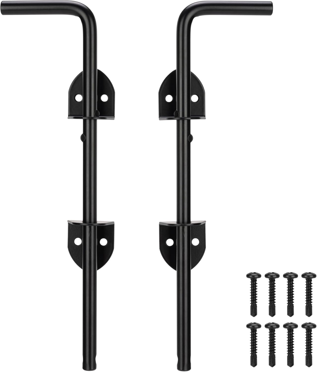 Amazon.com: 12" Cane Bolt Heavy Duty Drop Rod Gate Stopper Hardware ...