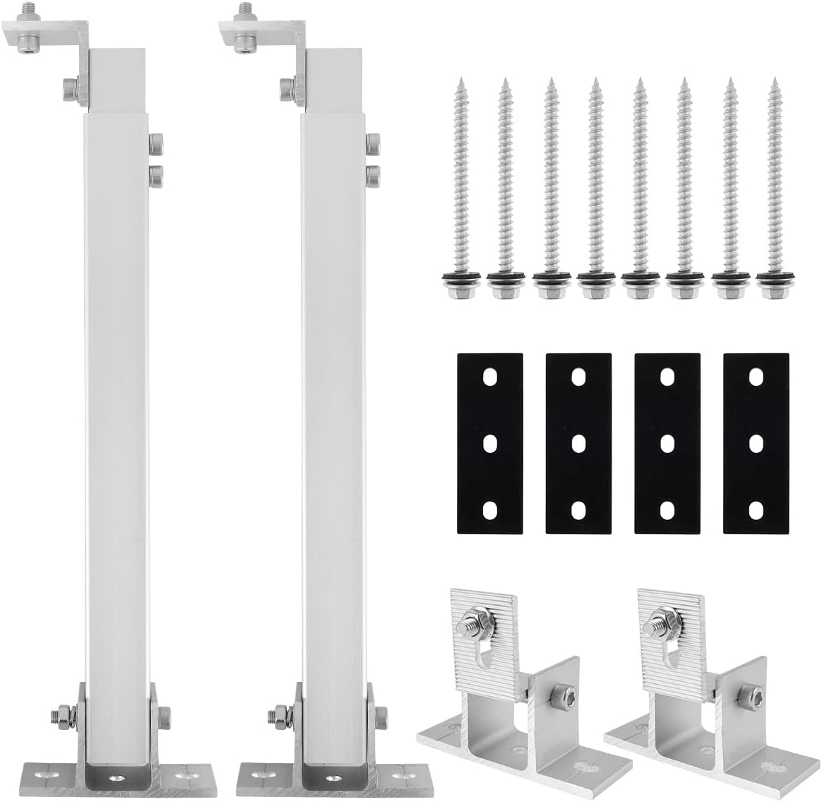 Eummy Solar Panel Tilt Bracket Aluminum Alloy Solar Panel Mount Support ...