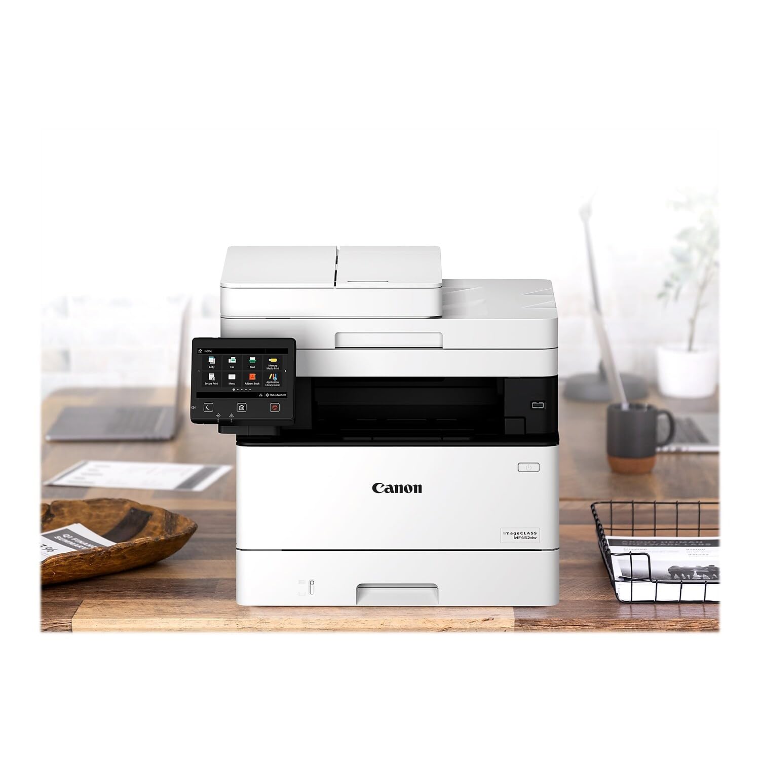 Snapklik.com : Canon imageCLASS MF452dw All-in-One Wireless Monochrome ...