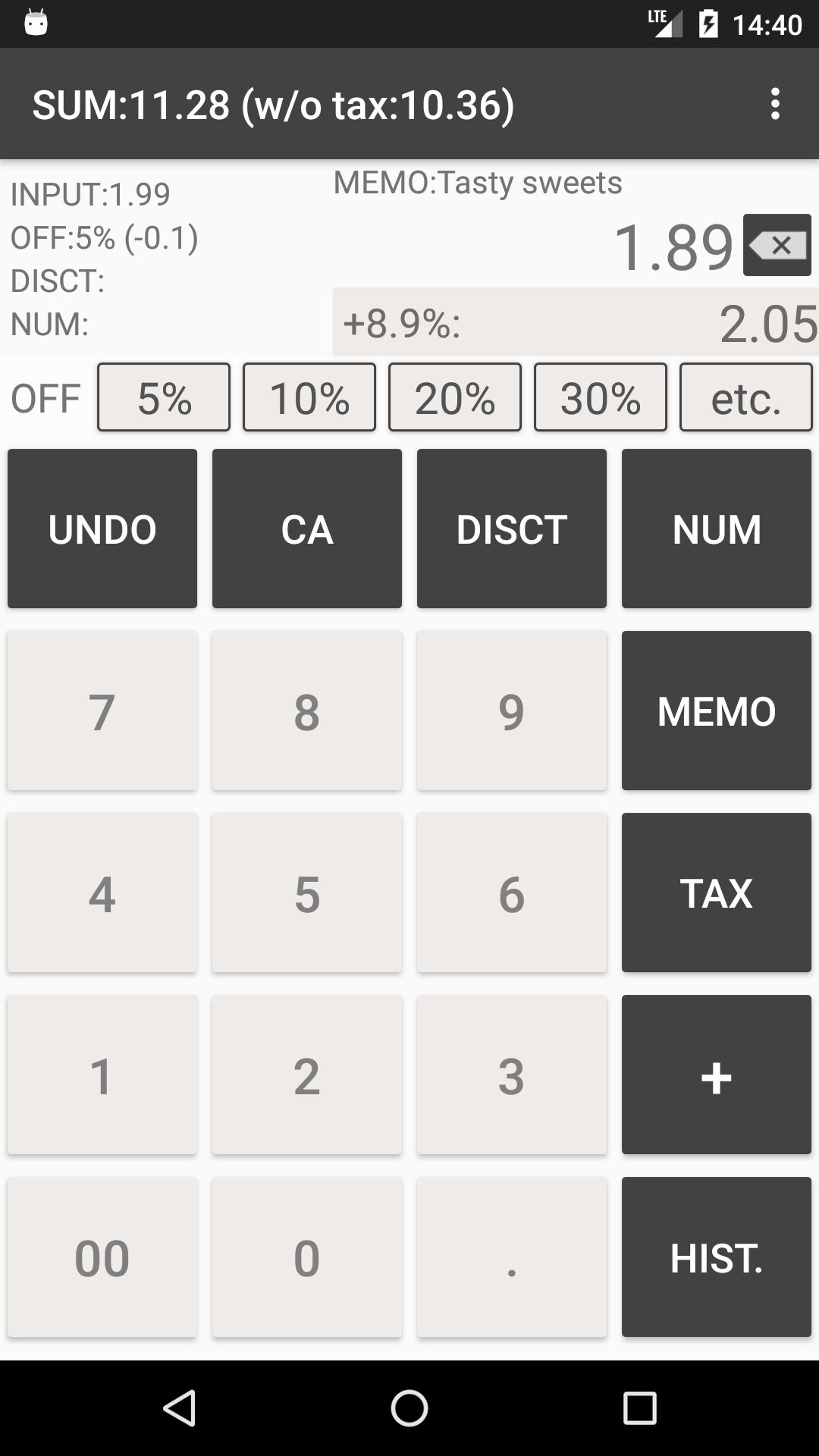 Shopping Calculator - App on the Amazon Appstore
