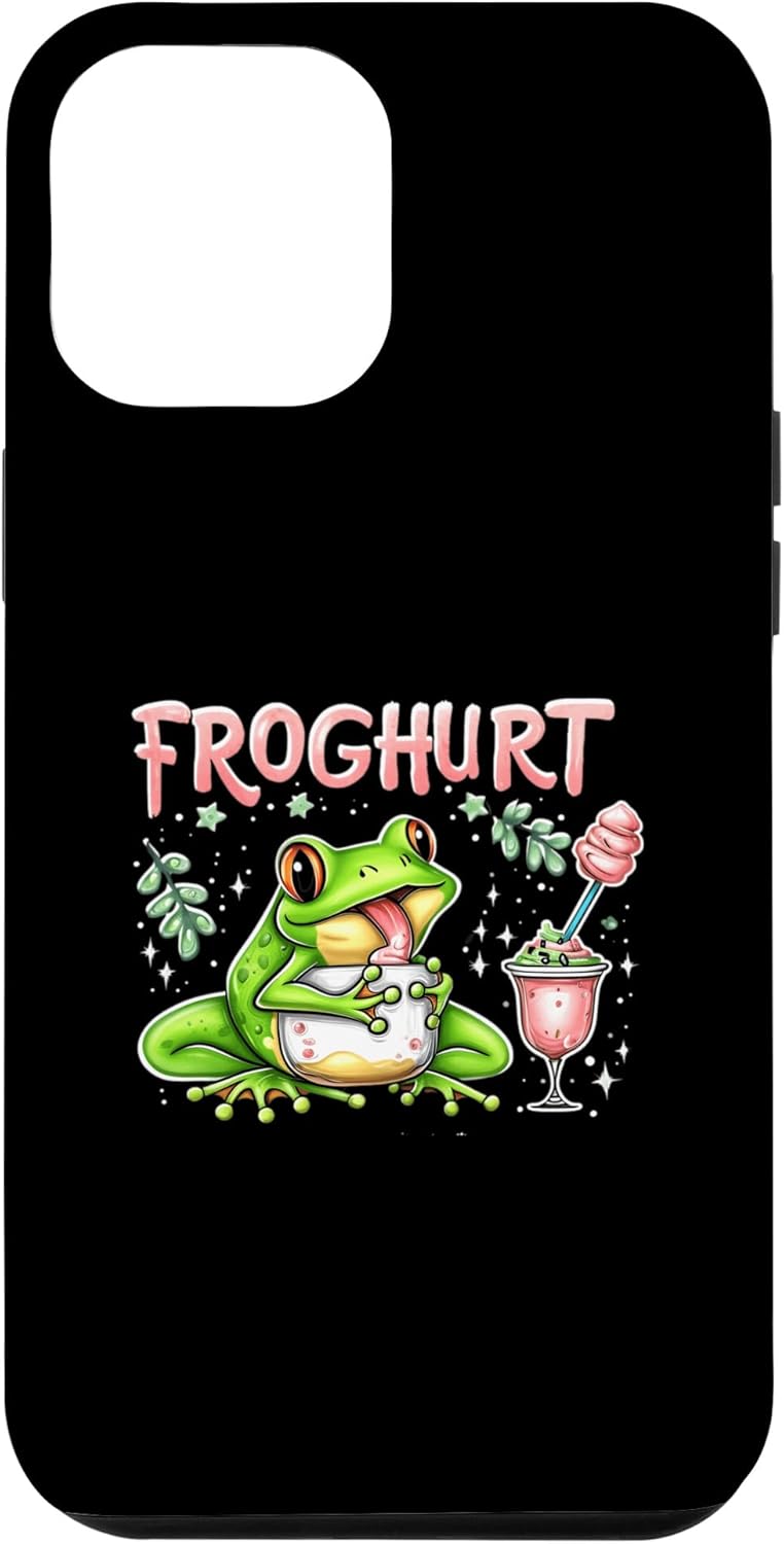 Amazon.com: iPhone 15 Plus Cottagecore Anime Otaku Pun Yoghurt Froghurt ...