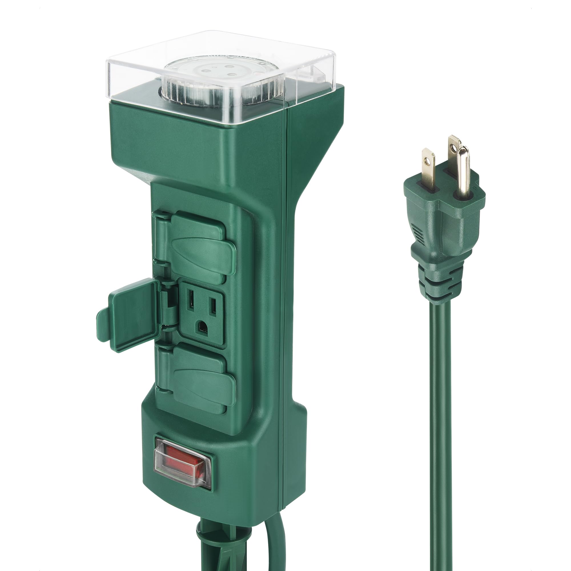 Amazon.com: Cable Matters [ETL Listed] 6-Outlet Outdoor Power Stake ...