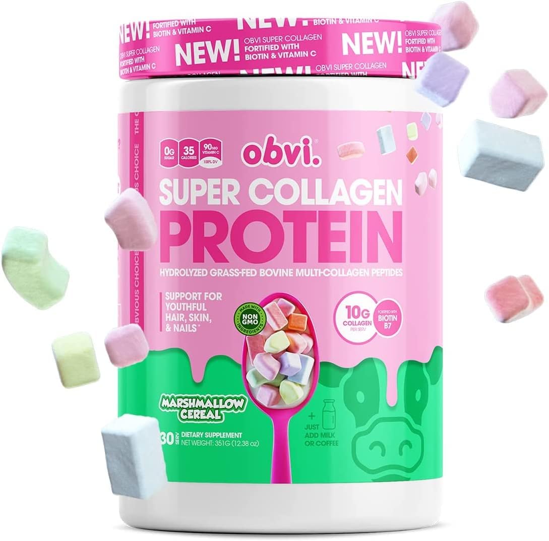 Obvi Collagen Peptides, Protein Powder, Keto, Gluten and Dairy Free ...