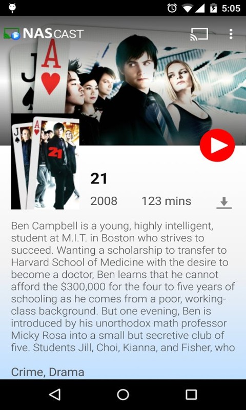 NAS Cast-Amazonアプリストアのアプリ