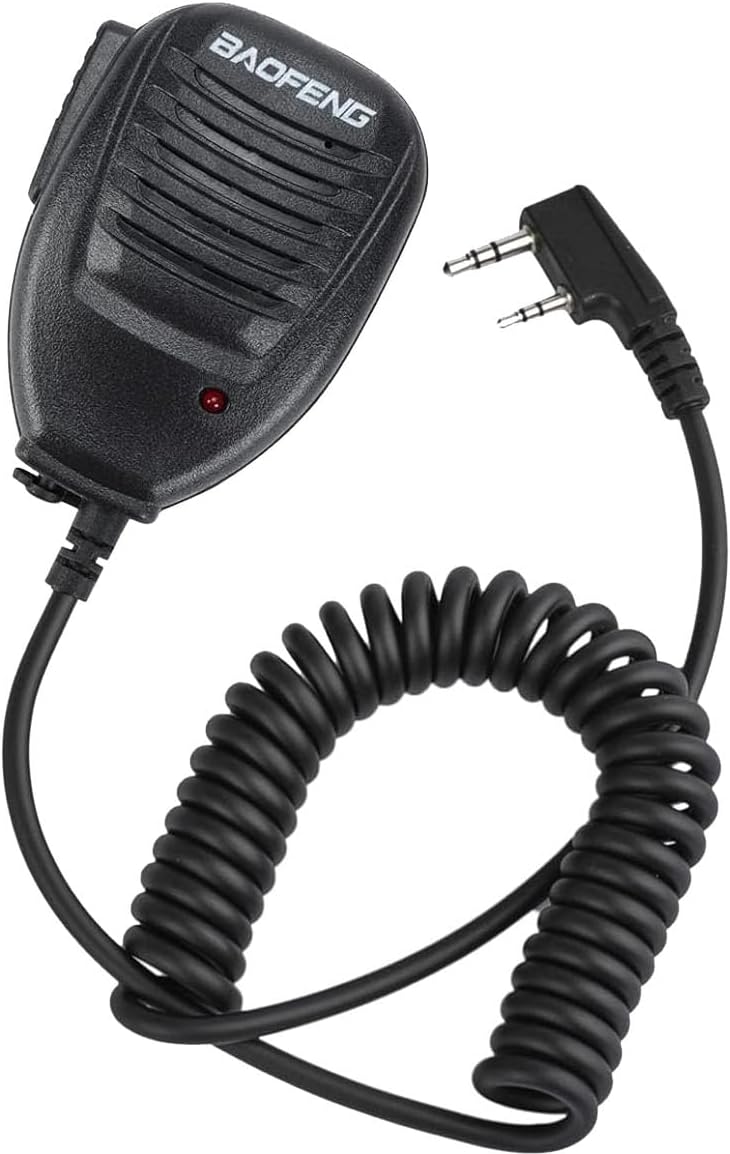 Amazon.com: BAOFENG Original UV-5R Mic for Two Way Radio - Shoulder ...