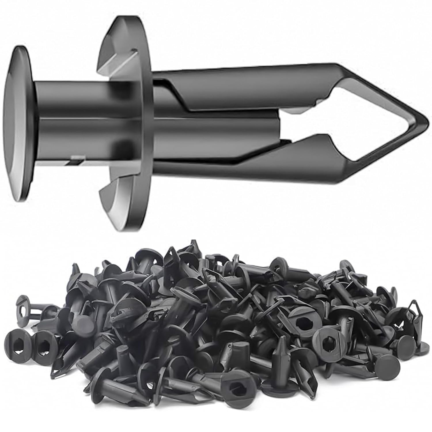 Amazon.com: 100Pcs 8mm UTV Nylon Fender Body Rivets Compatible with ...