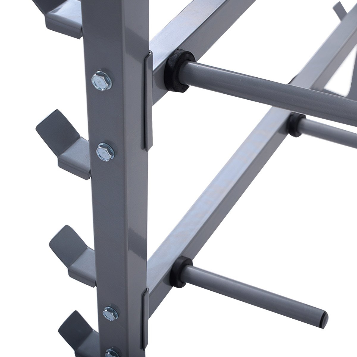 COSTWAY 350Kg Weight Rack, Premium Weight Plate and Bar Holder ...