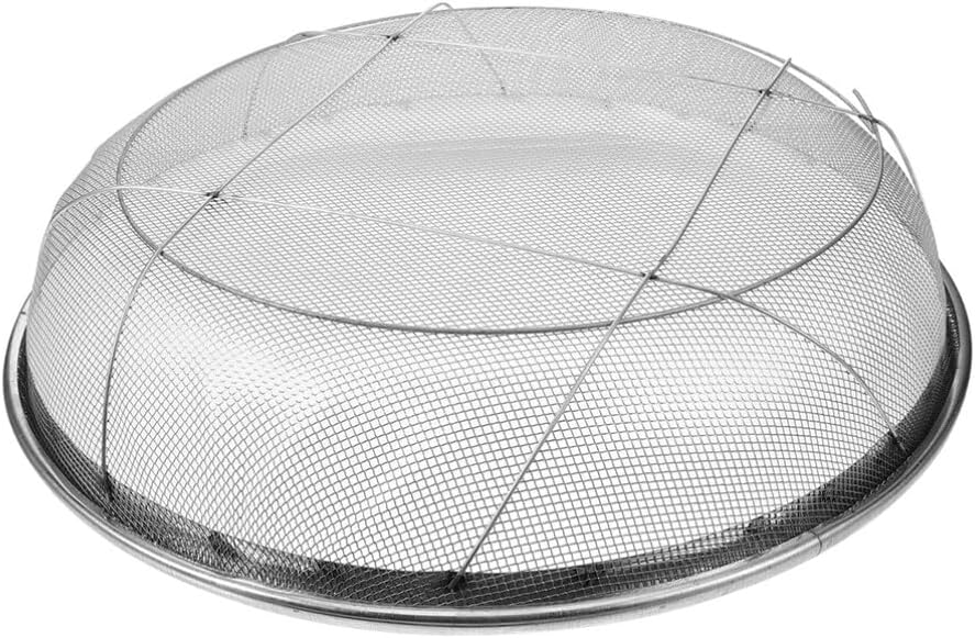 Amazon.com : SUPVOX Garden Sieve Sifting Soil Sifter Mesh Filter 42cm ...