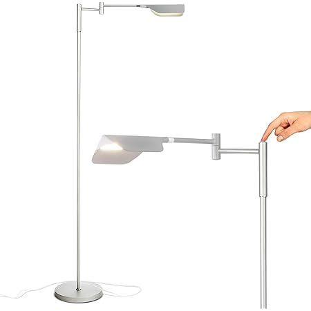 Brightech Leaf LED Floor lamp, Pharmacy LED Floor Reading Lamp Over ...