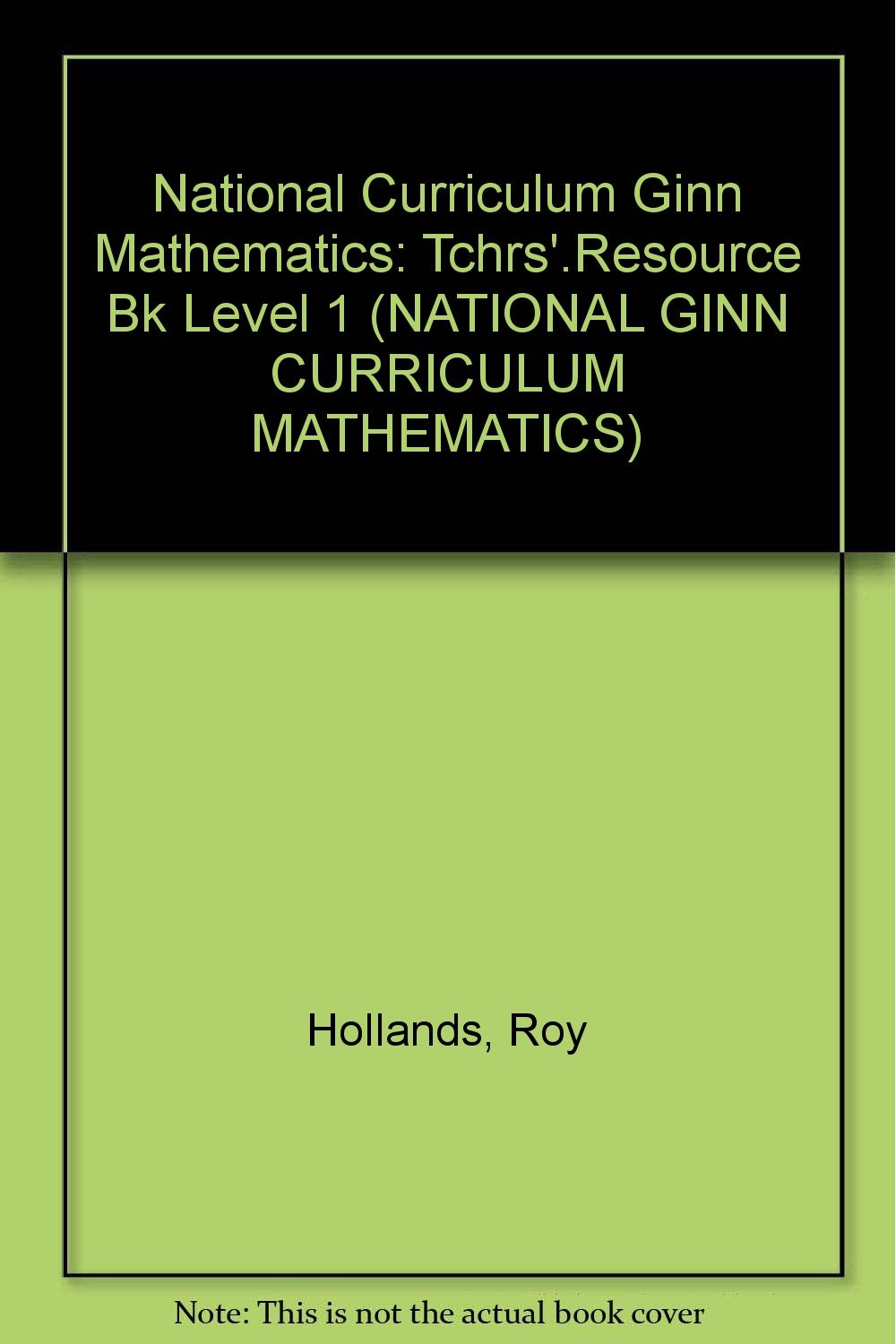 Amazon | National Curriculum Ginn Mathematics Year 1 Teachers`Resource ...