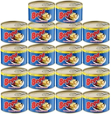 Amazon.com: Bega Real Canned Cheddar Cheese Made In Australia (18 Cans ...