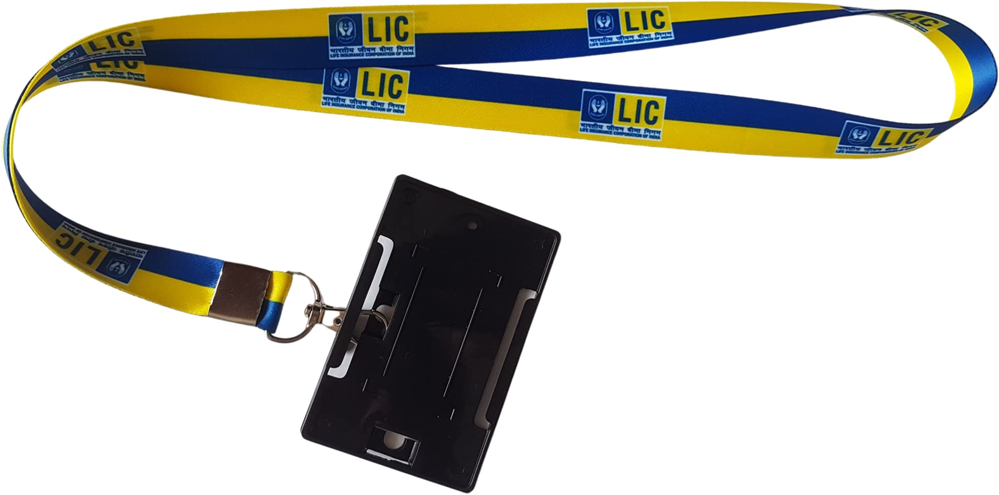 WristID™ Life Insurance Corporation LIC ID card Lanyard Tag Key chain ...