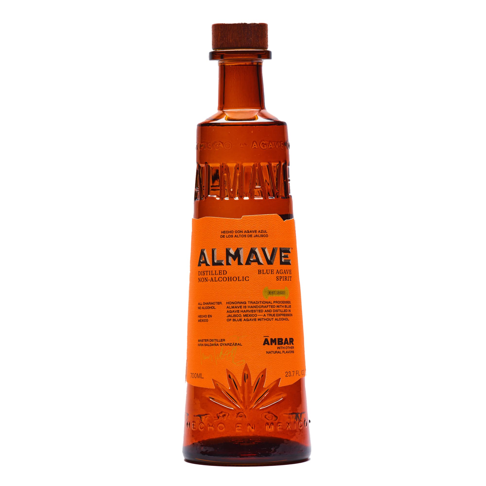 Amazon.com : Almave Ambar Non-Alcoholic Blue Agave Spirit – The First ...