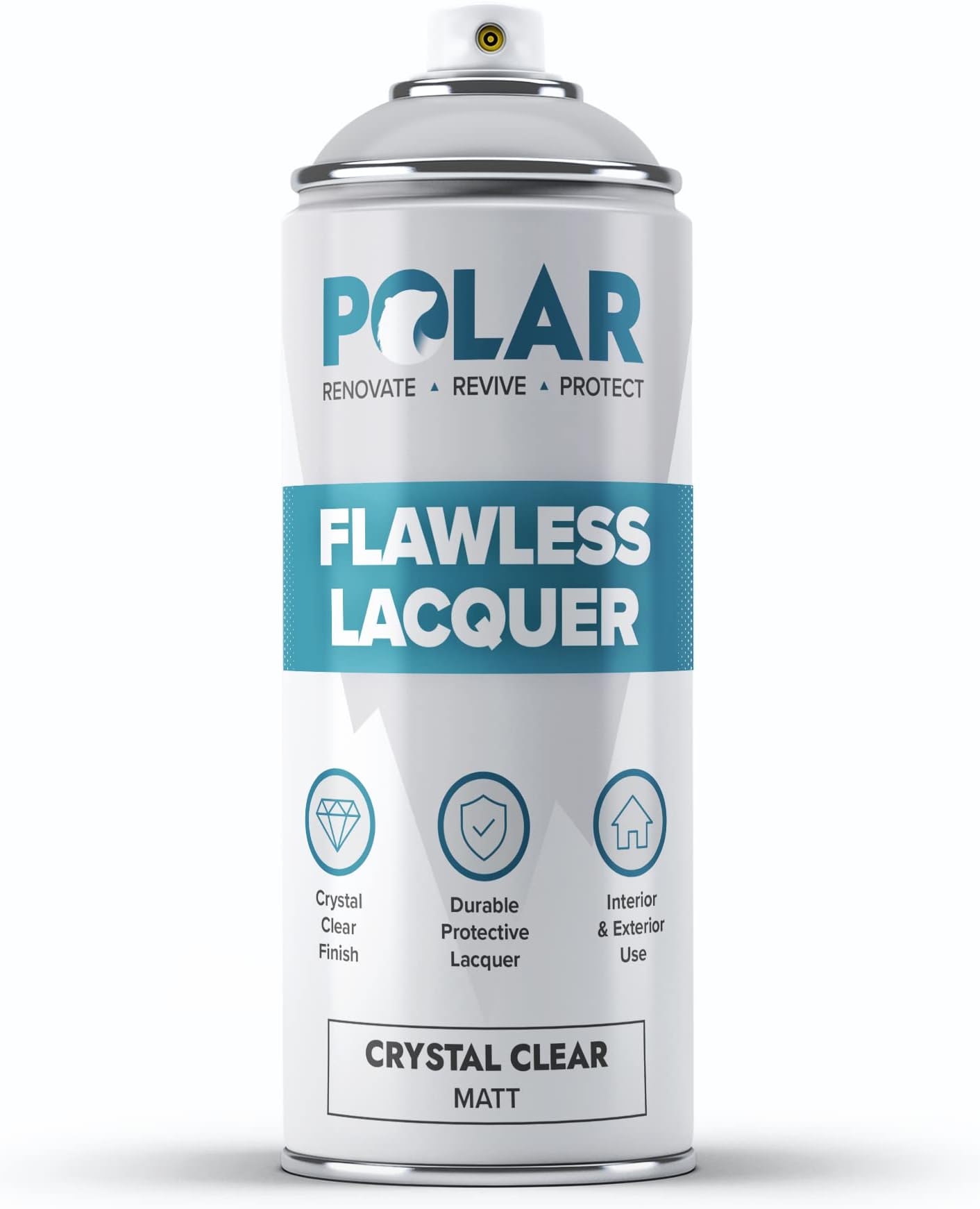 BH 3 X Clear Gloss Varnish Spray All Purpose Exterior Interior 400ml ...