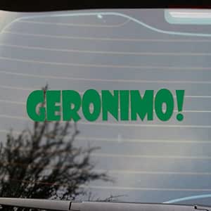 Amazon.com: Cosplay & Fan Gear Geronimo Doctor Vinyl Decal (Green ...