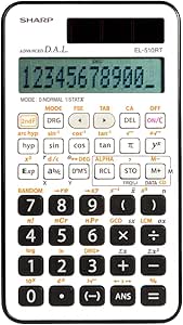 SHARP EL510RT 10-Digit Scientific Calculator with 169 Functions : Amazon.ca: Office Products