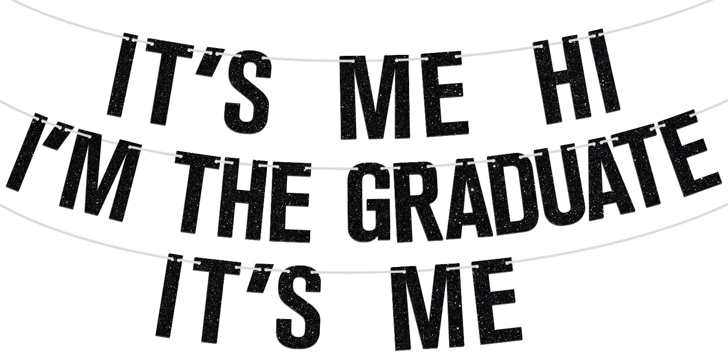 Amazon.com: Congrats Grad Graduate Banner, Congratulations Sign - Funny ...