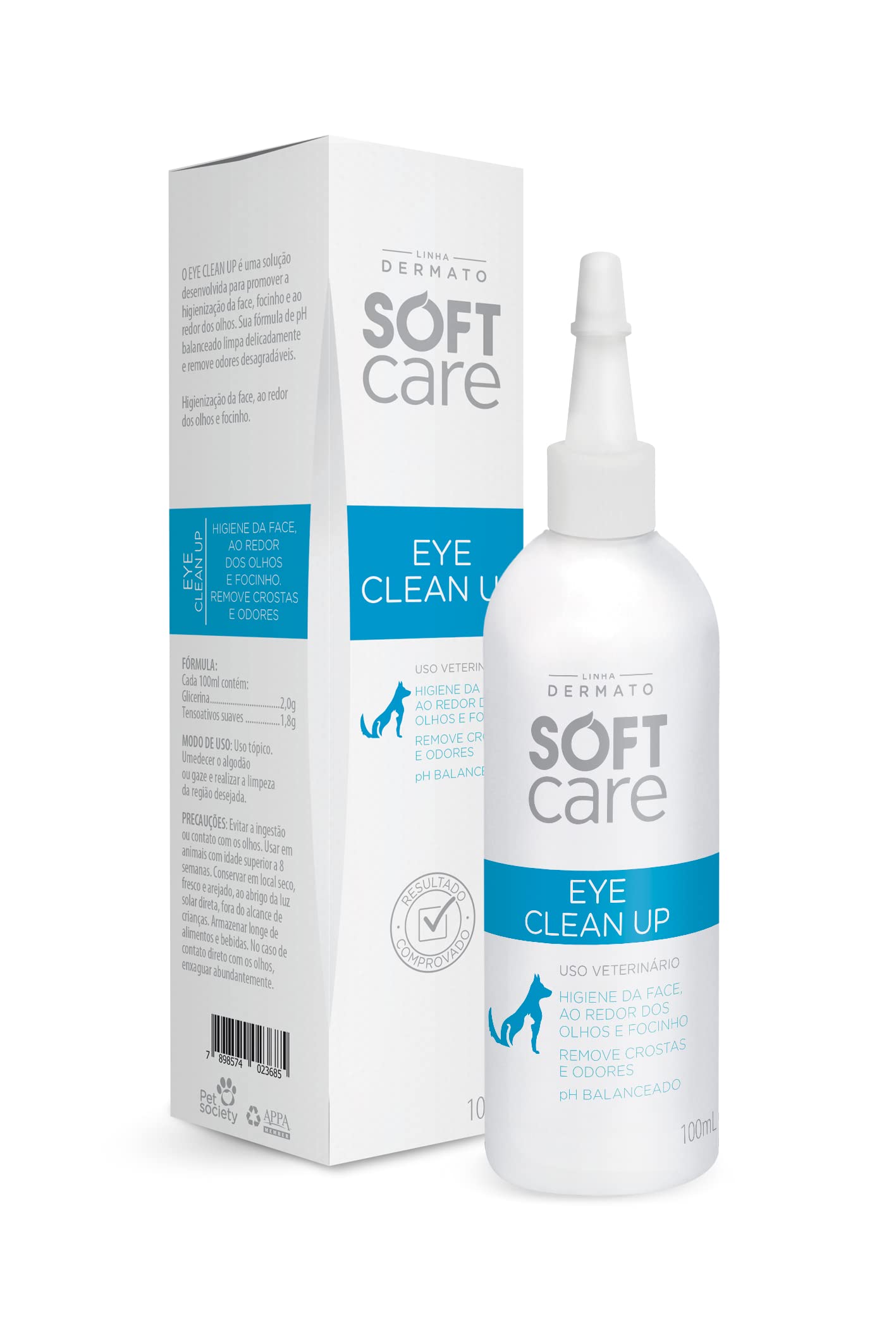 Soft Care Eye Clean Up 100ml : Amazon.com.br: Beleza