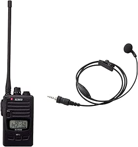 Amazon | 特定小電力トランシーバー DJ-P222-L & WED-EPM-YSO ロングアンテナ イヤホンマイクセット (オープンエア型) | ノーブランド品 | 特定小電力トランシーバー