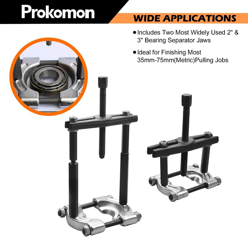 Snapklik.com : Blind Bearing Puller Set; 5 Ton Capacity Bearing ...