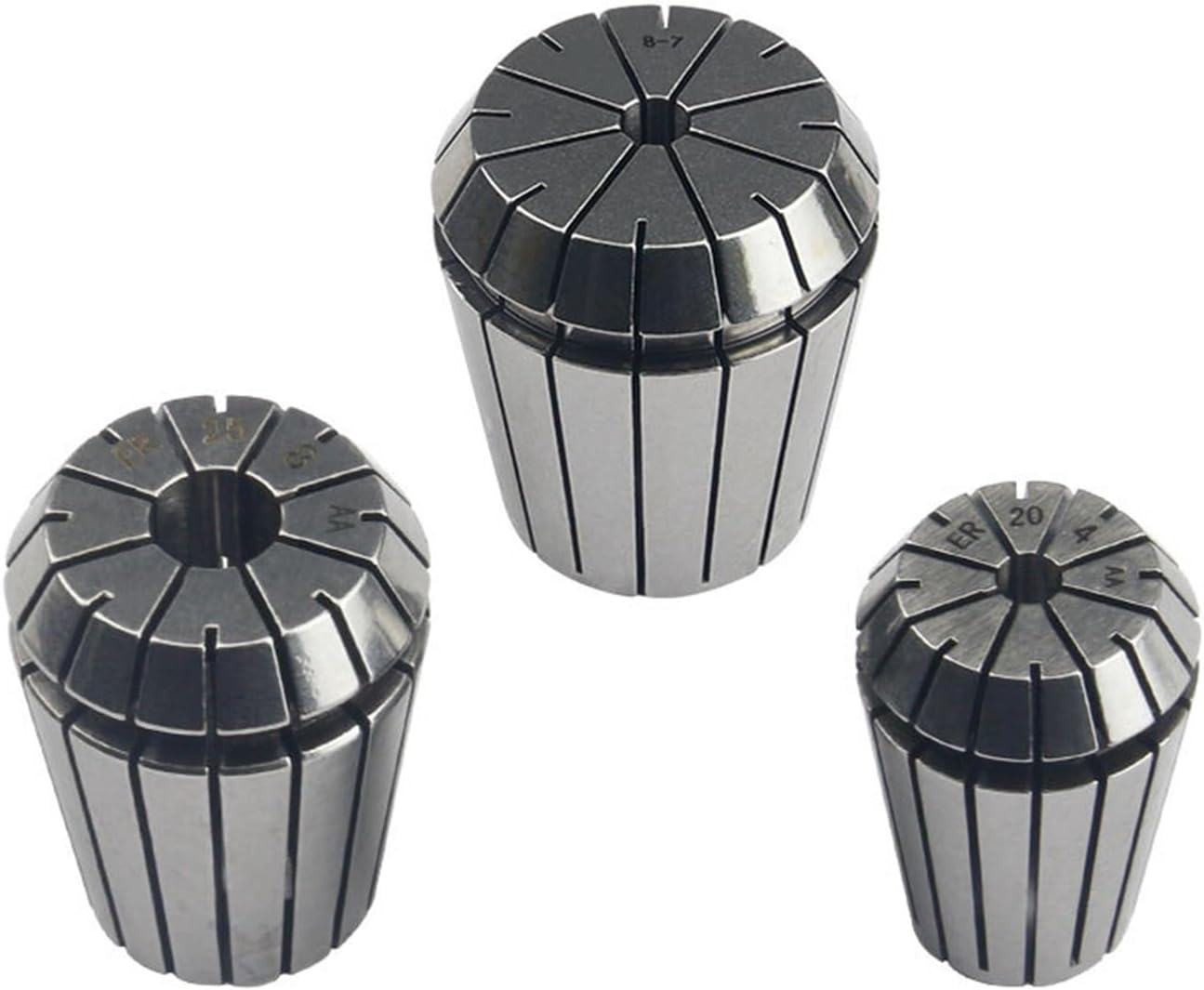 High Precision ER Collet Set ER40 ER50 1-34mm Spring Collet ER40-5 ER40 ...
