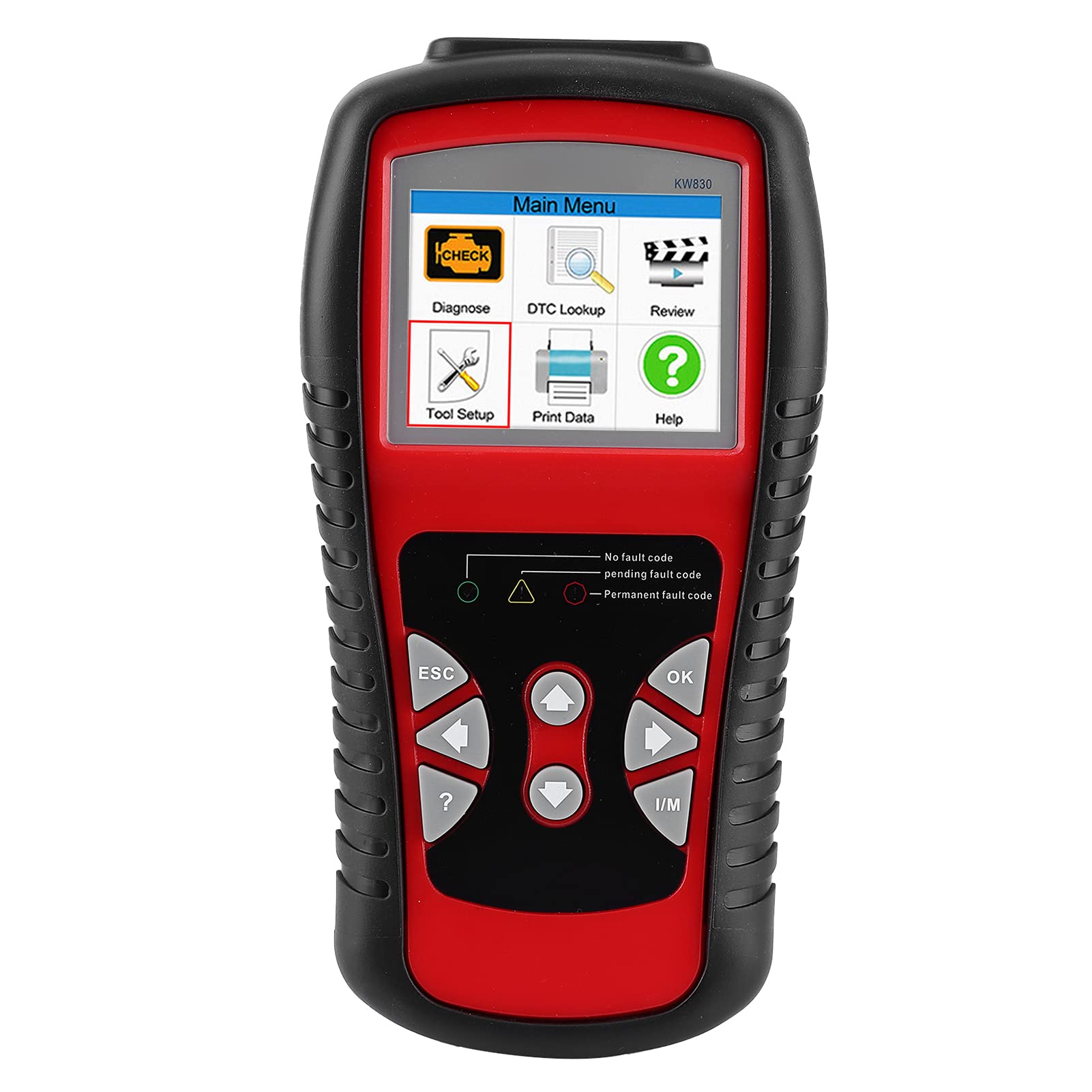 Car Obd2 Scanner Professional Large Backlit Lcd Color Screen Auto ...