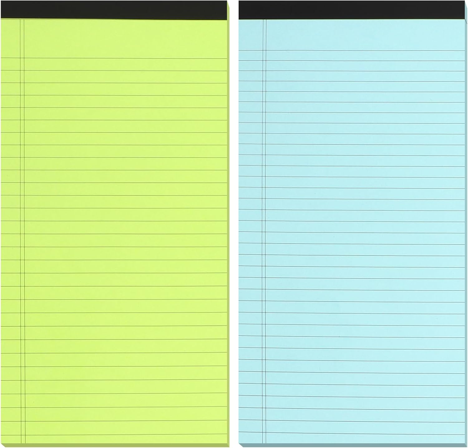 Amazon.com : Toplive Colored Legal Pad Writing Pads, 8.3 x 14 Inch 110G Thick Note Pads Multi ...