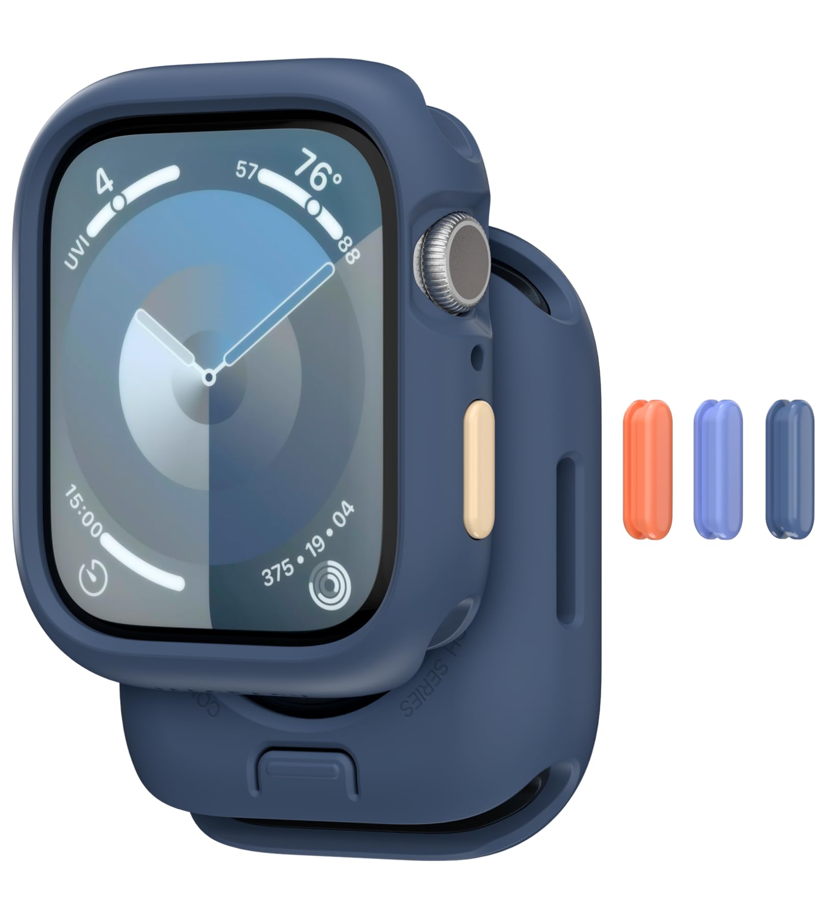 Amazon.com: MAGEASY Protective Case for 45mm Apple Watch Series 9 ...