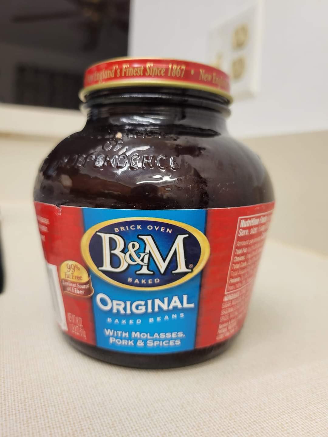 Amazon.com: B&M Bean Baked Original Glass Jar, 18 oz : Home & Kitchen