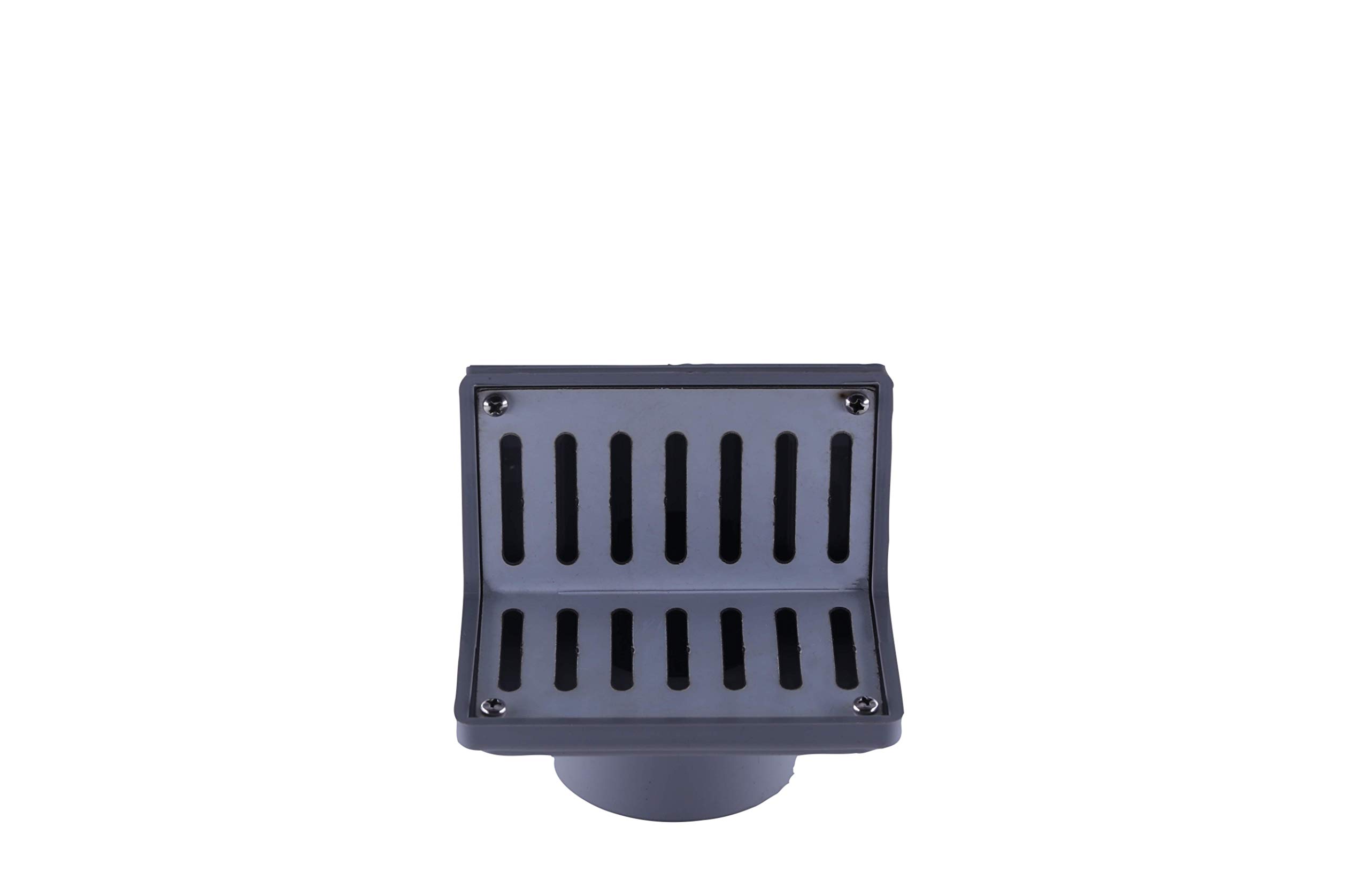 Buy X Drain Roof/Balcony/Terrace/Bathroom Corner Scupper Drain in PVC ...