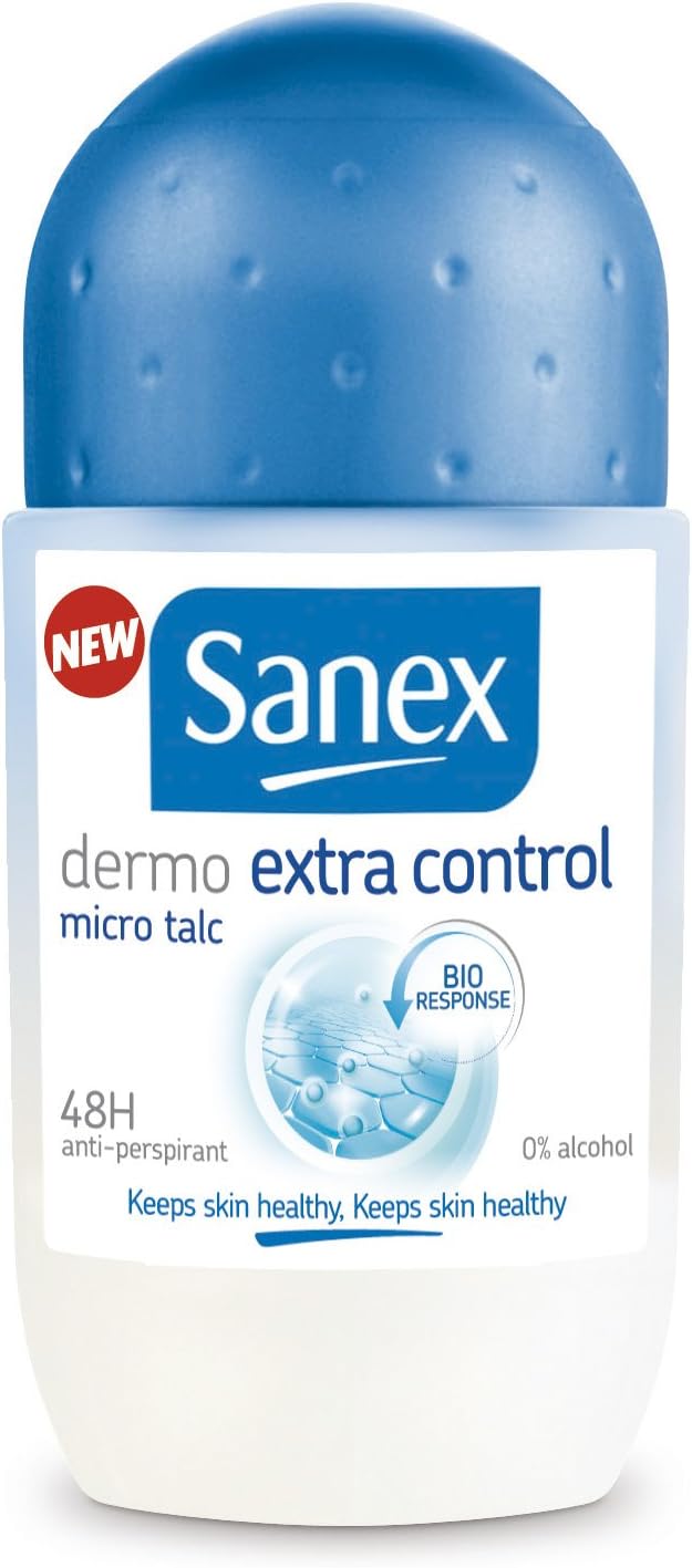 Sanex 50ml Dermo Extra Control Roll On Deodorant : Amazon.co.uk: Beauty