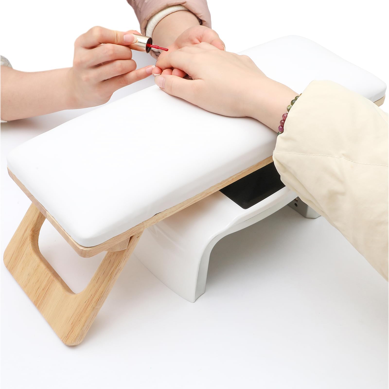 Amazon.com: YINGJEE Arm Rest for Nails Tech, Professional Microfiber ...