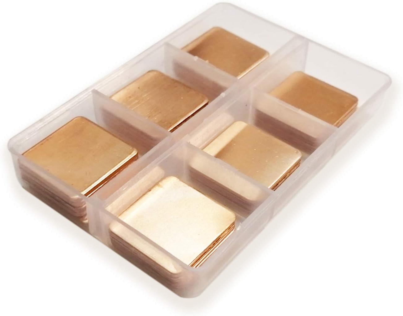 Amazon.com: Easycargo 4pcs 40mm Copper Pad Shim Thermal Kit, Cooler ...