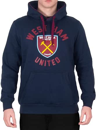 Amazon.com: West Ham United FC Official Soccer Gift Mens Fleece Graphic ...
